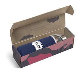 Neo Bottle In Bianca Custom Gift Box (Navy) | Gifts | NetFlorist