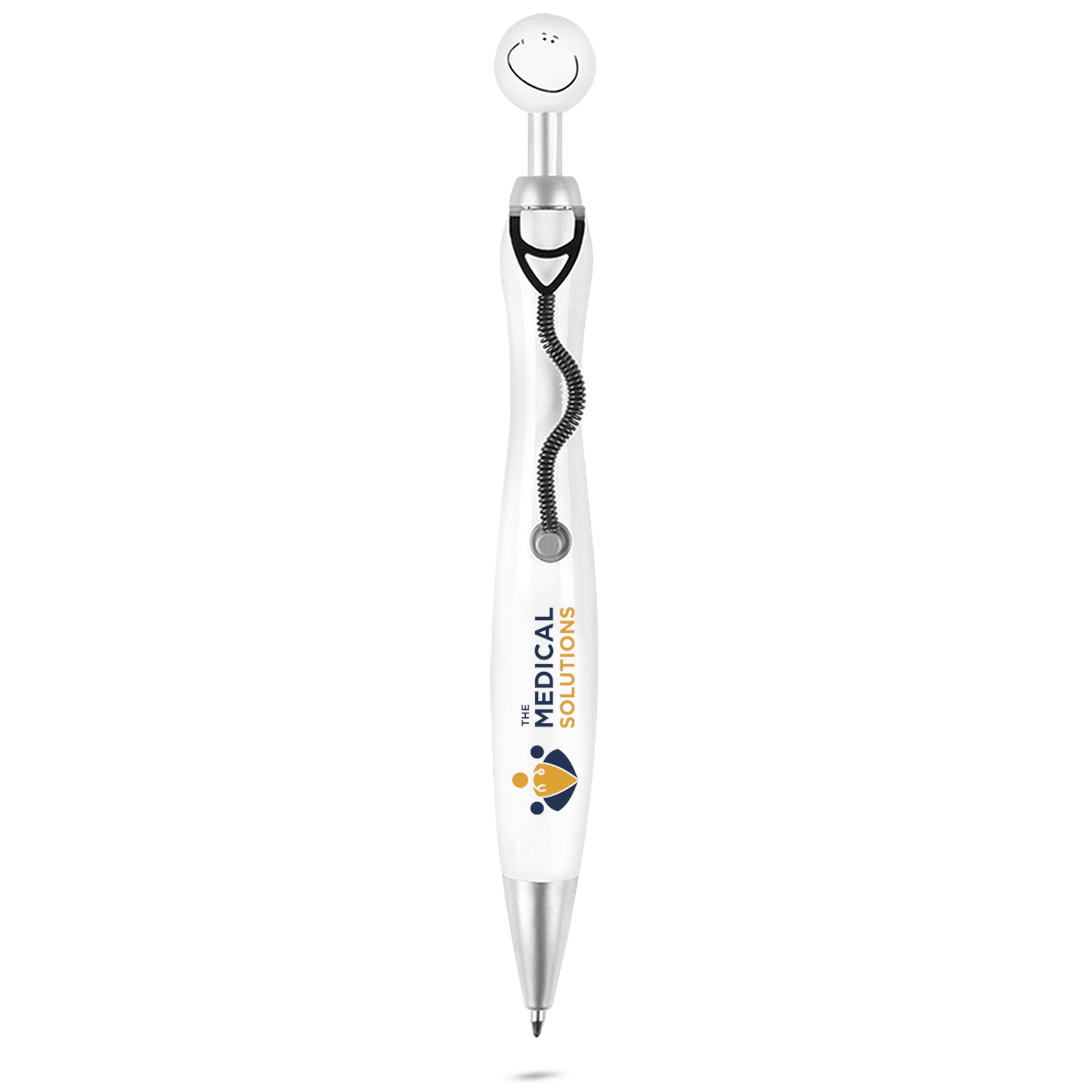 Altitude Swanky Doctor Ball Pen - Solid White | IDEA-1291-SW