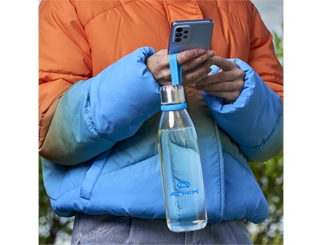 Kooshty Loopy Glass Water Bottle – 650ml - Three6ixty