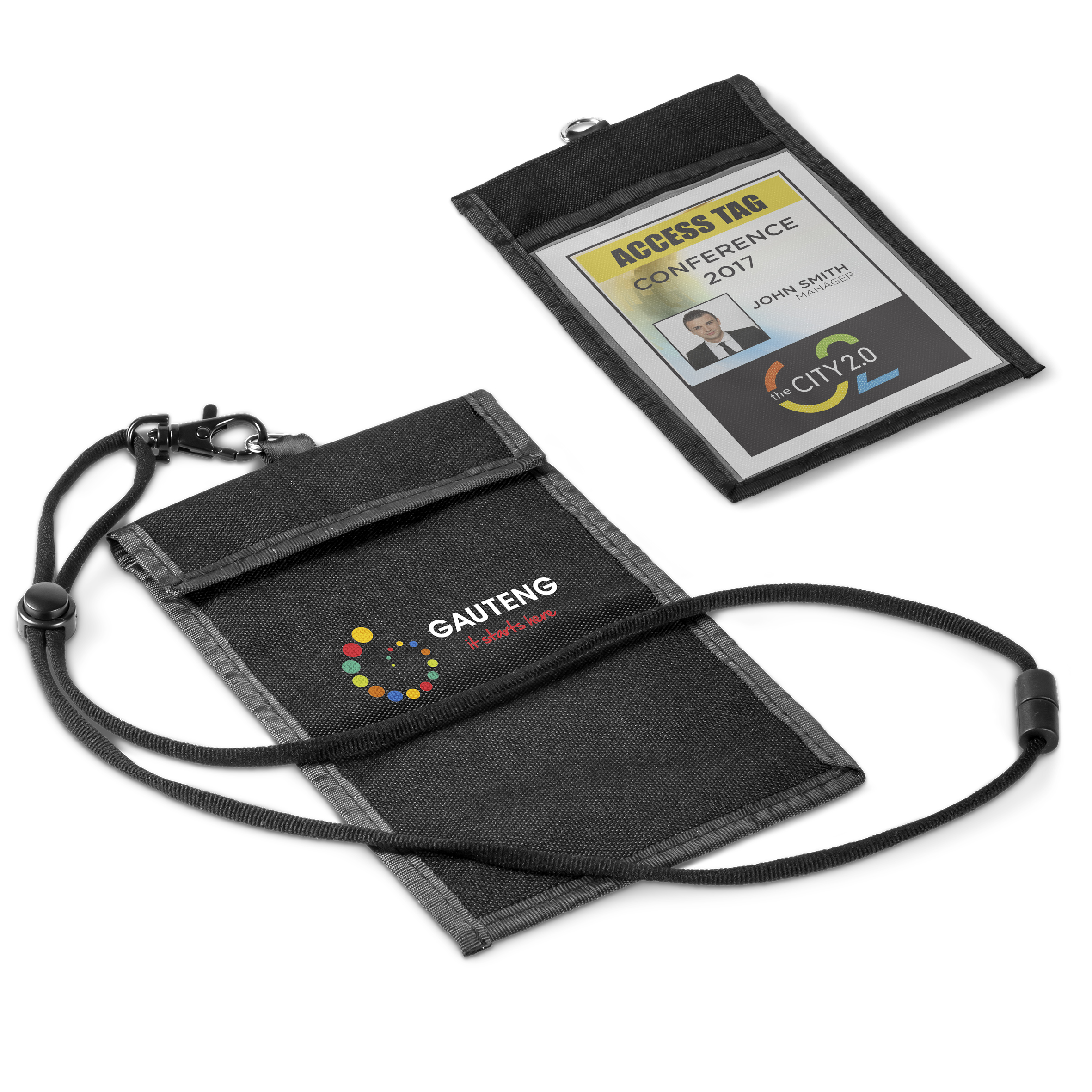 Bliss Conference Pouch & Lanyard | POUCH-1801